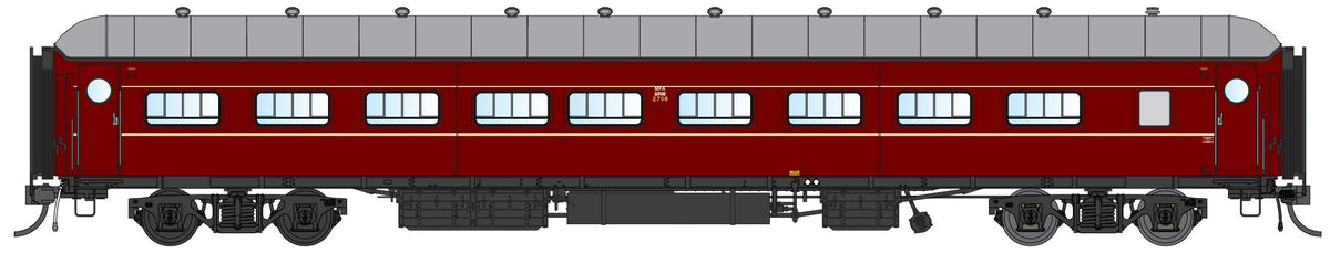 SI-204a Deep Indian Red SI Cars - No Logos – On Track Models