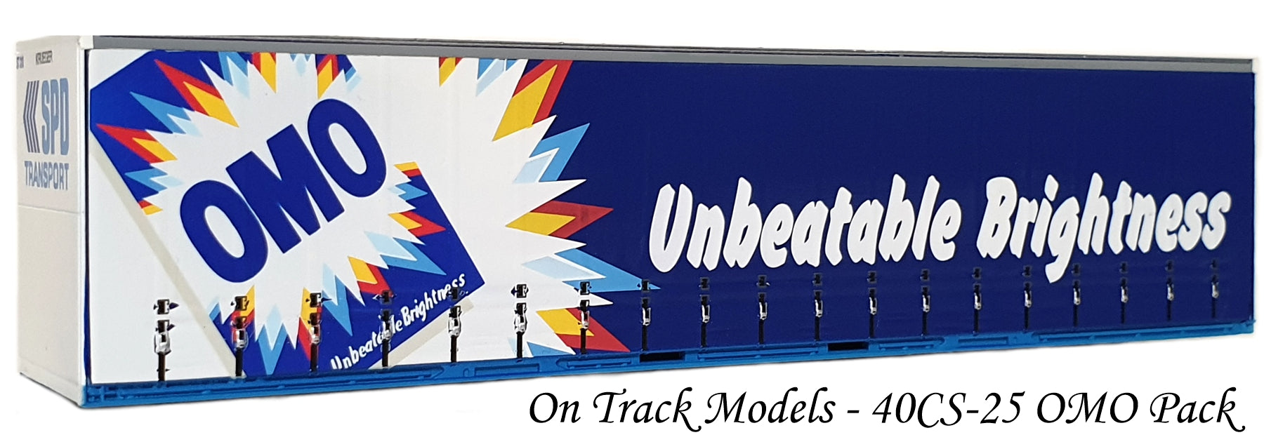 40CS-25 OMO Pack 40' Curtain Sided Container – On Track Models