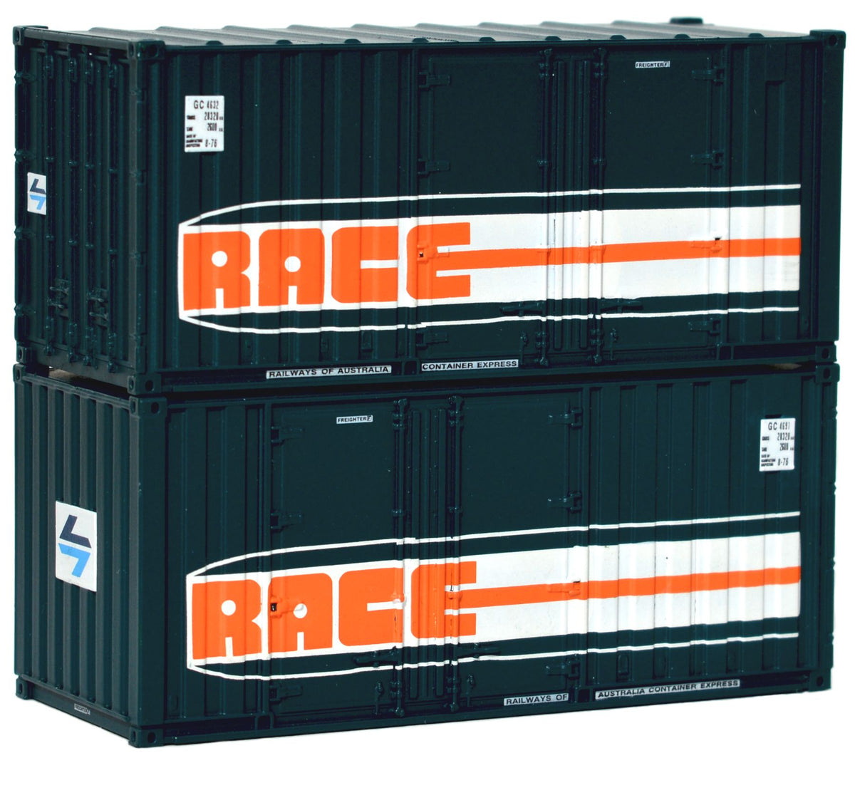GC-3 NSWPTC RACE 20' General Container – On Track Models